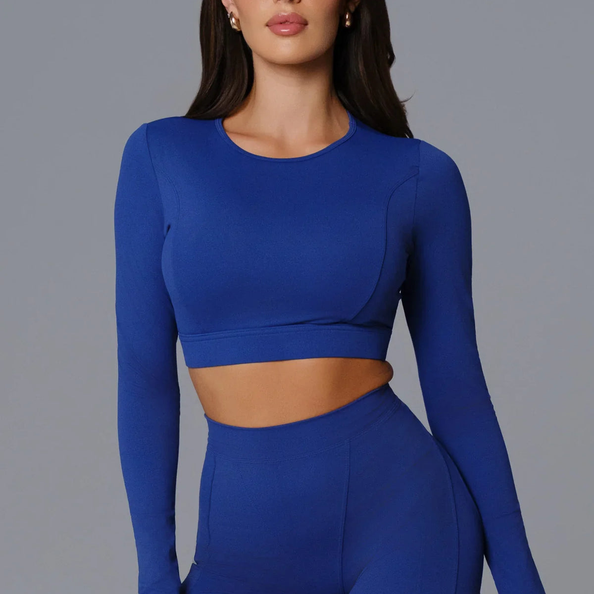 Marcella Long Sleeve Top - Sapphire Blue – BOTA Official