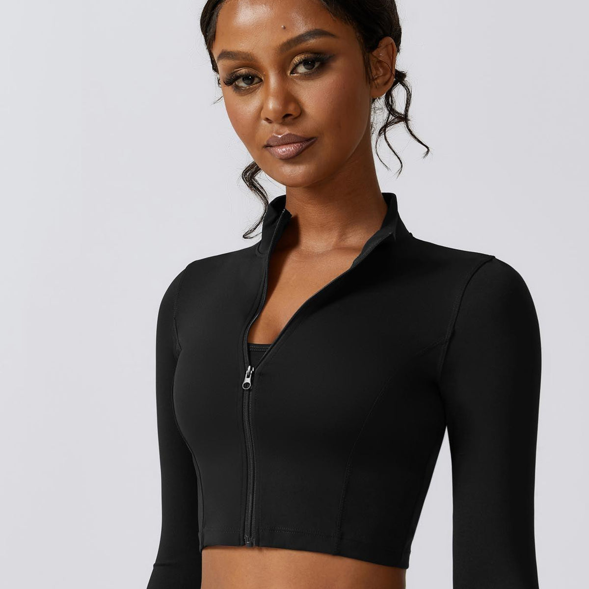 Stylish & Cozy Black Jacket for Yoga and Pilates | BOTA Official